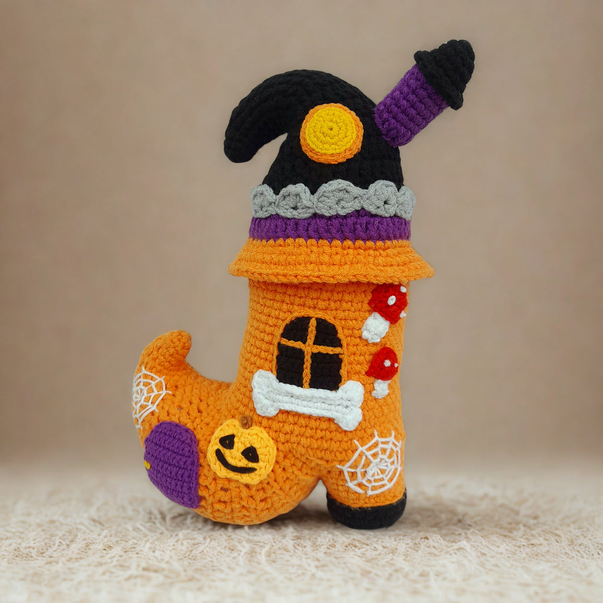 Halloween Witch Boot House Crochet Pattern – Crochify