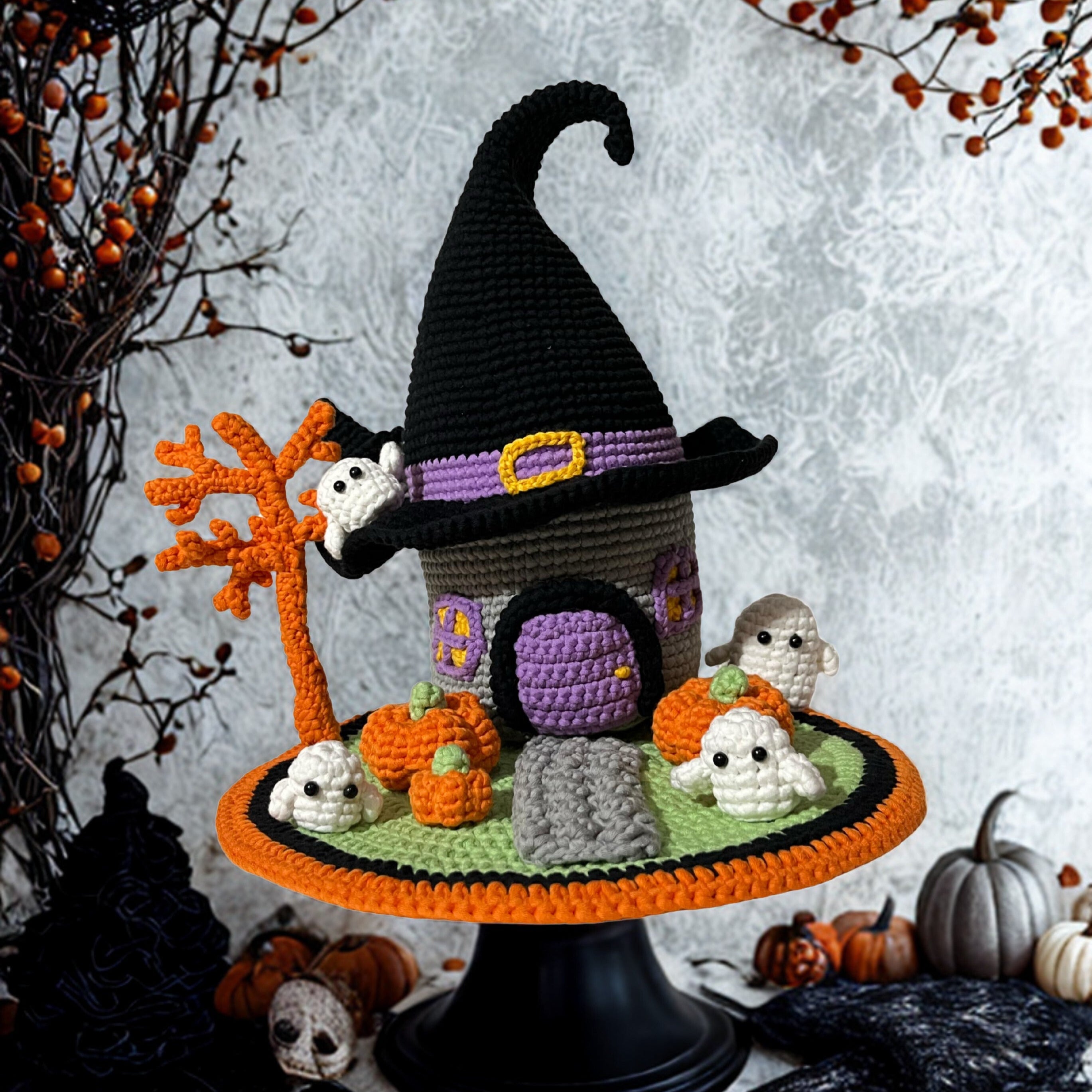 Halloween Witch House Crochet Pattern – Crochify